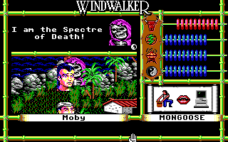 Screenshot of Windwalker (Amiga, 1989) - MobyGames