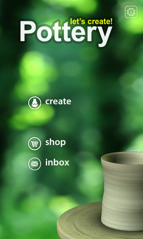 Screenshot of Let's Create! Pottery (Android, 2010) - MobyGames