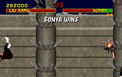 Screenshot of Mortal Kombat (Arcade, 1992) - MobyGames