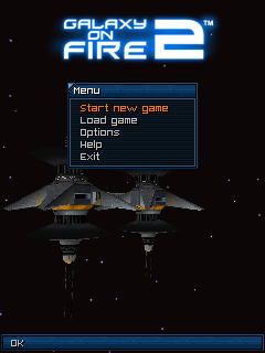 Screenshot of Galaxy on Fire 2 (J2ME, 2009) - MobyGames
