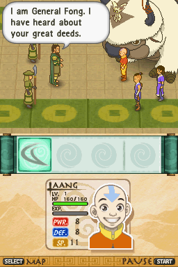 Screenshot of Avatar: The Last Airbender - The Burning Earth (Nintendo ...