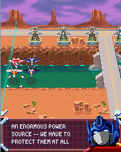 Screenshot of Transformers G1: Awakening (J2ME, 2008) - MobyGames
