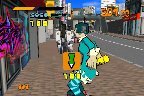 Screenshot of Jet Grind Radio (Android, 2000) - MobyGames