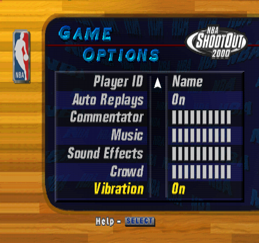 Screenshot of NBA ShootOut 2000 (PlayStation, 1999) - MobyGames