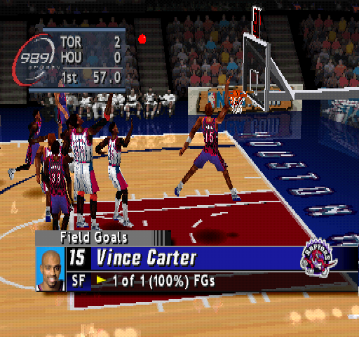 Screenshot of NBA ShootOut 2000 (PlayStation, 1999) - MobyGames