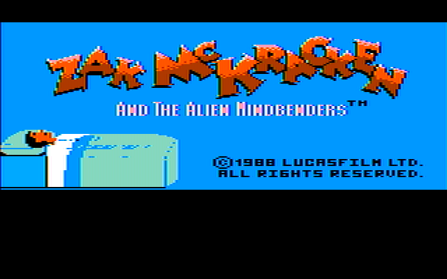 Screenshot of Zak McKracken and the Alien Mindbenders (DOS, 1988 ...
