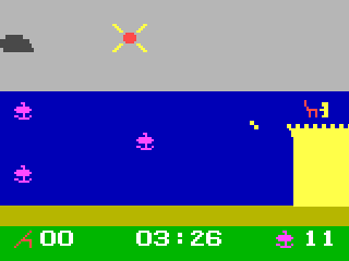 Screenshot of Syracuse (Odyssey 2, 1981) - MobyGames