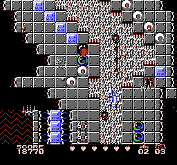 Screenshot of Gall Force: Eternal Story (NES, 1986) - MobyGames