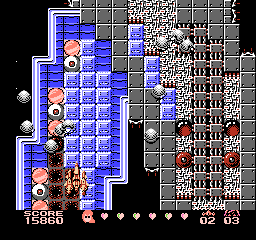 Screenshot of Gall Force: Eternal Story (NES, 1986) - MobyGames