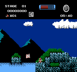 Screenshot of Ultraman: Kaijū Teikoku no Gyakushū (NES, 1987) - MobyGames