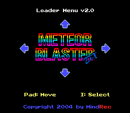Meteor Blaster DX (2004) - MobyGames