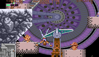 Screenshot of Strider (Arcade, 1989) - MobyGames