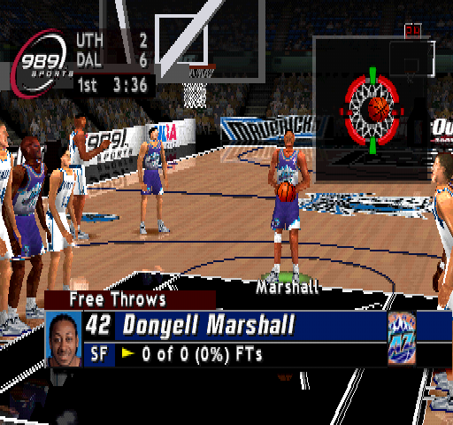 Screenshot of NBA ShootOut 2002 (PlayStation, 2001) - MobyGames