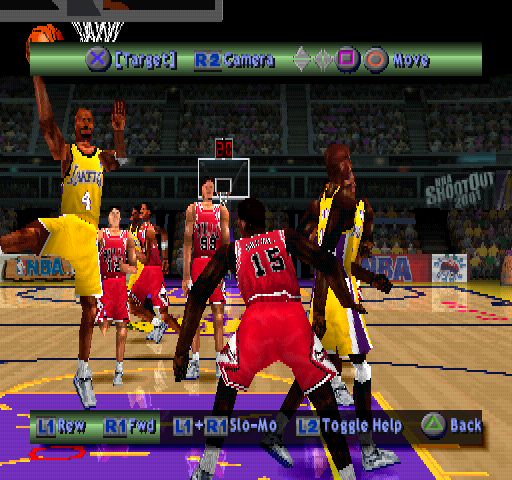 Screenshot of NBA ShootOut 2001 (PlayStation, 2000) - MobyGames