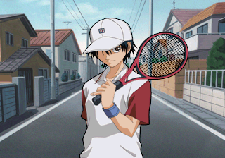 Screenshot of Tennis no Ōji-sama: Sweat & Tears (PlayStation, 2002 ...