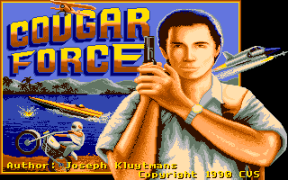 Screenshot of Cougar Force (Amiga, 1990) - MobyGames