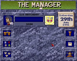 Screenshot of The Manager (Amiga, 1992) - MobyGames