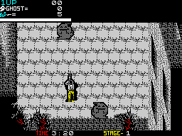 Screenshot of The Real Ghostbusters (ZX Spectrum, 1987) - MobyGames