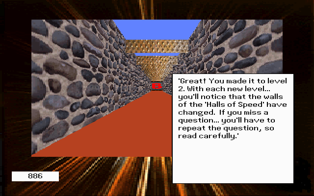 Screenshot of Speed (DOS, 1993) - MobyGames