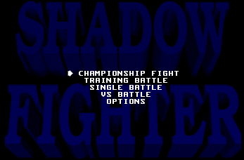 Screenshot of Shadow Fighter (Amiga CD32, 1994) - MobyGames