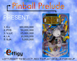 Screenshot of Pinball Prelude (Amiga CD32, 1995) - MobyGames