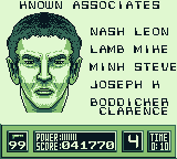 Screenshot of RoboCop (Game Boy, 1988) - MobyGames