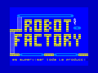Robot Factory (1984) - MobyGames