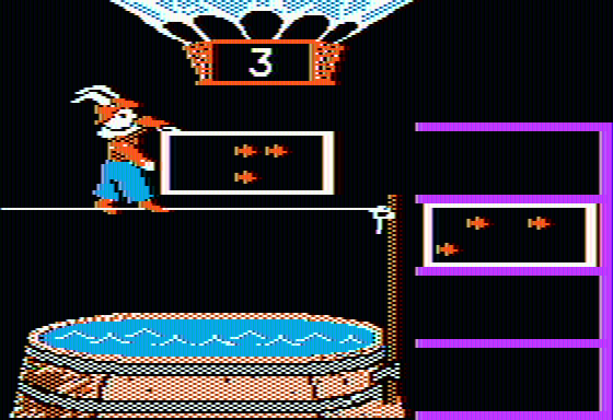 Screenshot of Math Rabbit (Apple II, 1986) - MobyGames