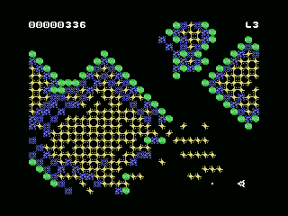 Screenshot of Grime Z80 (MSX, 2018) - MobyGames