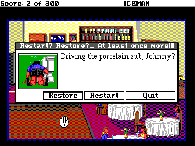 Screenshot of Code-Name: Iceman (Windows, 1989) - MobyGames