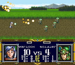 Screenshot of Der Langrisser (SNES, 1995) - MobyGames