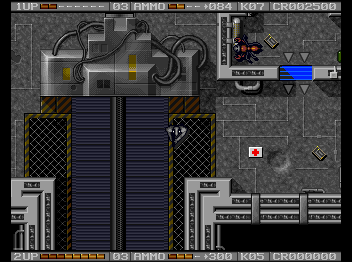Screenshot of Alien Breed II: The Horror Continues (Amiga, 1993 ...