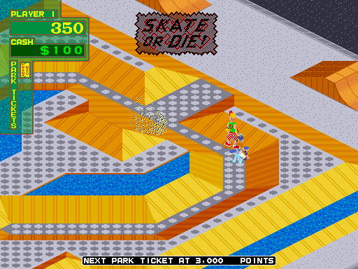 Screenshot of 720º (Arcade, 1986) - MobyGames