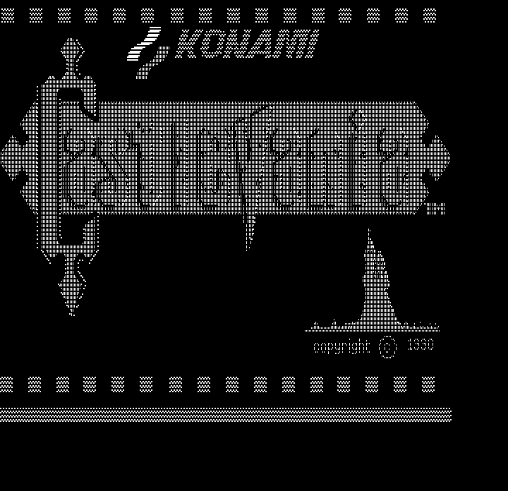 Screenshot of Castlevania (DOS, 1986) - MobyGames