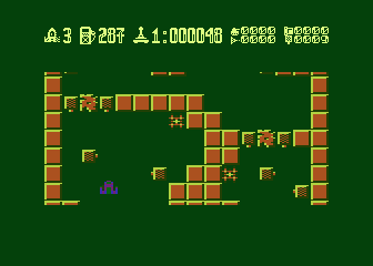 Screenshot of The Jet Action (Atari 8-bit, 1992) - MobyGames