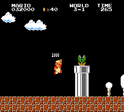 Screenshot of Super Mario Bros. (NES, 1985) - MobyGames