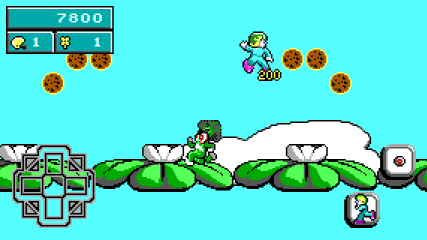 Screenshot of Commander Keen: Keen Dreams (Android, 1991) - MobyGames