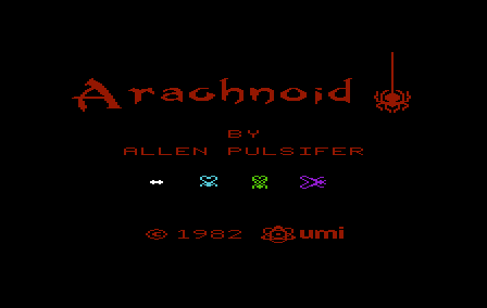 Arachnoid (1982) - MobyGames