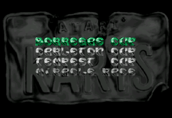 Screenshot of Atari Karts (Jaguar, 1995) - MobyGames