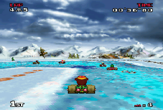 Screenshot of Atari Karts (Jaguar, 1995) - MobyGames