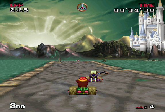 Screenshot of Atari Karts (Jaguar, 1995) - MobyGames