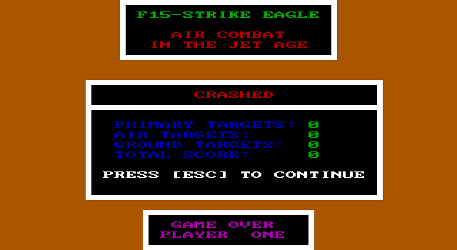 F-15 Strike Eagle PC Review – Retro Freak Reviews