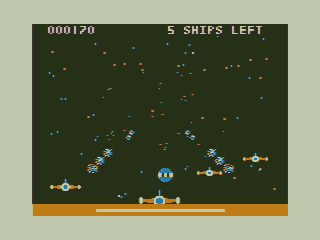Screenshot of Hyper Zone (TRS-80 CoCo, 1983) - MobyGames
