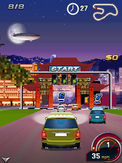 Screenshot of Fast & Furious 6 (J2ME, 2013) - MobyGames