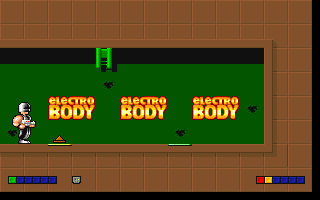 Screenshot of Electroman (DOS, 1992) - MobyGames