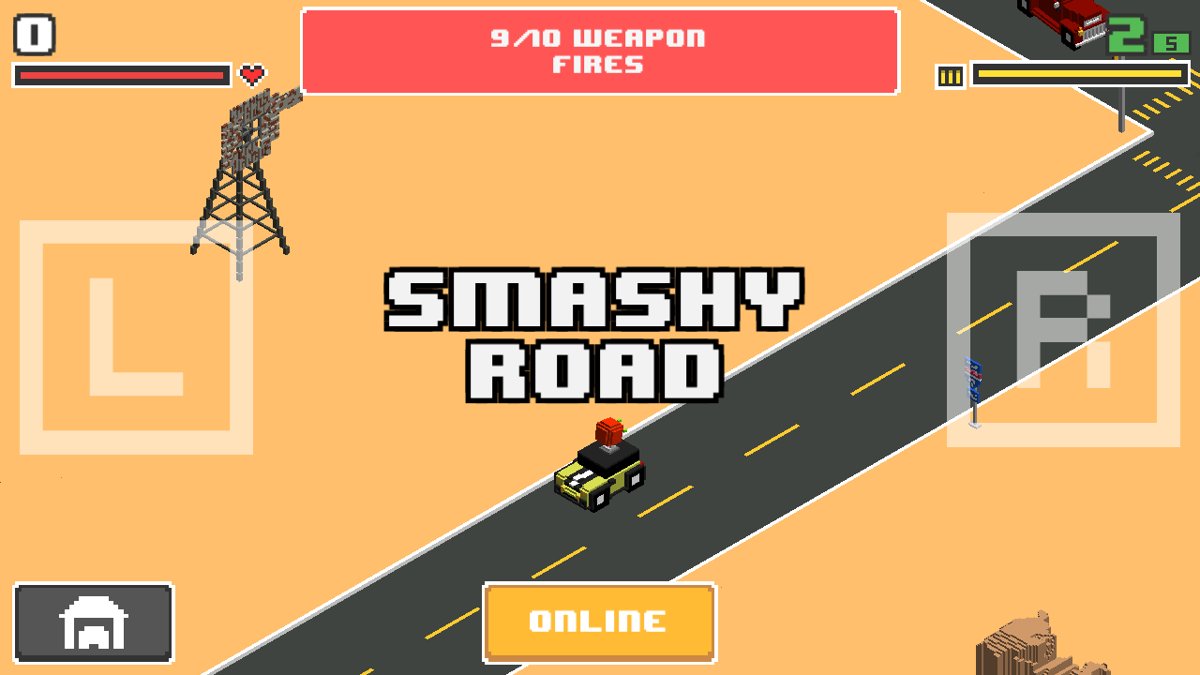 Screenshot of Smashy Road: Arena (Android, 2016) - MobyGames