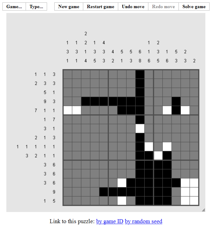 Screenshot of Pattern (Browser, 2004) - MobyGames