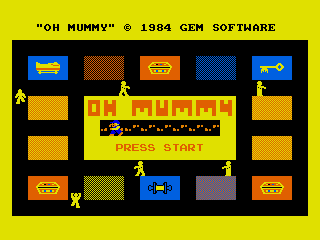 Screenshot of Oh Mummy Genesis (Genesis, 2012) - MobyGames