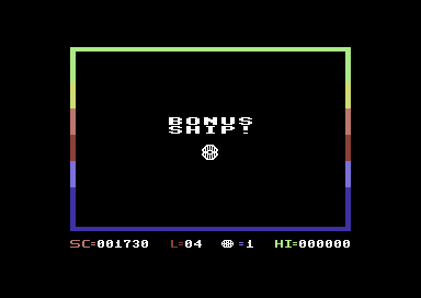 Screenshot of Round About (Commodore 64, 1983) - MobyGames