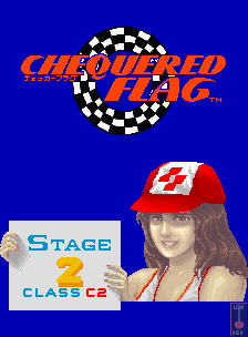 Screenshot of Chequered Flag (Arcade, 1988) - MobyGames